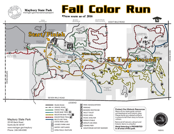 Fall Color Run 2025 – Thin Blue Line of Michigan